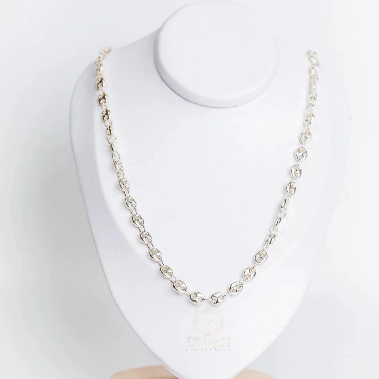 Cadena Plata 925 Gucci 60cm 24.6gr 6mm – D'Lujos Accesorios